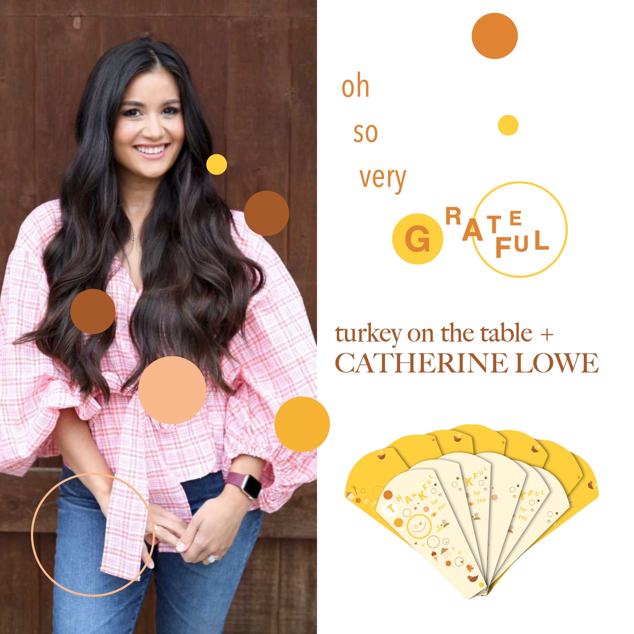 Replacement Thankful Feathers®- Catherine Lowe – Turkey on the Table